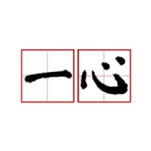 一心练字 