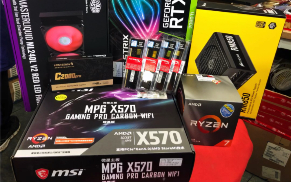 【AMD 锐龙R7-3800X+华硕2080TI O11G-GAMING】重庆三老板攒机