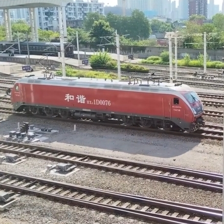 兰局兰段HXD1D0076 