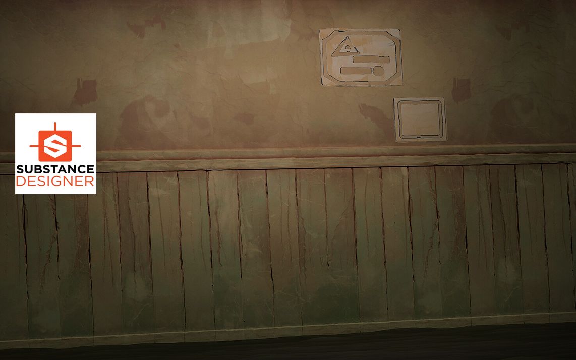 Ds-Substance Designer 2021制作吉卜力风格手绘材质!