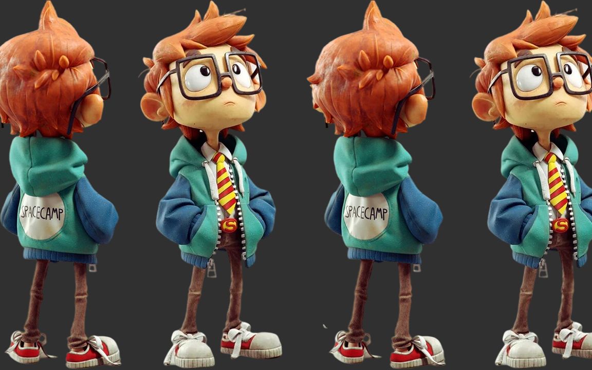 【建模眼镜男孩】zbrush卡通人物建模雕刻,从球开始,小白必看!