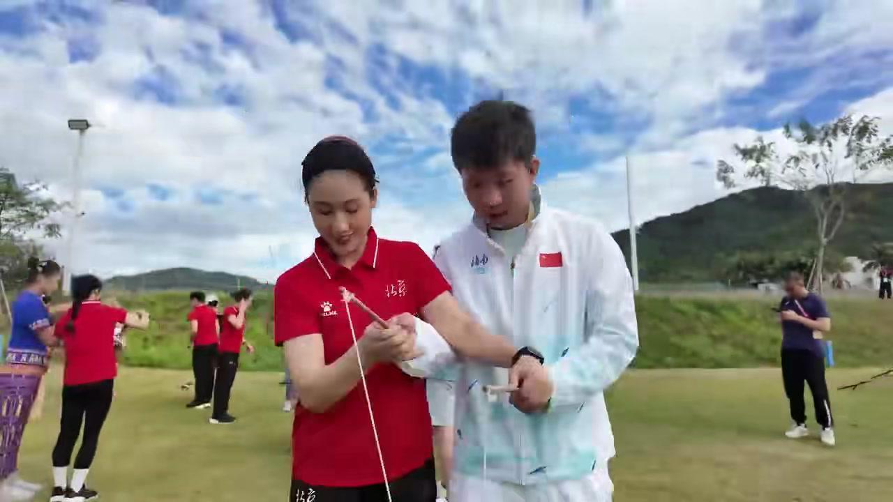 久久不见久久见!#第十二届全国少数民族传统体育运动会(来源:北京民宗)
