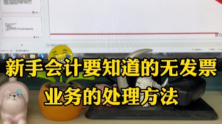 ...发票业务的处理方法,每个公司都会有无发票业务的我情况,搞明白怎么...