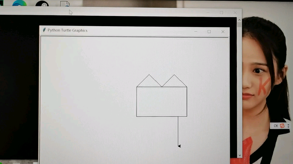 用python Turtle绘制机器人,蛮可爱的