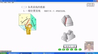 [知识点]直线的投影01-一般位置直线的投影特性(超清)
