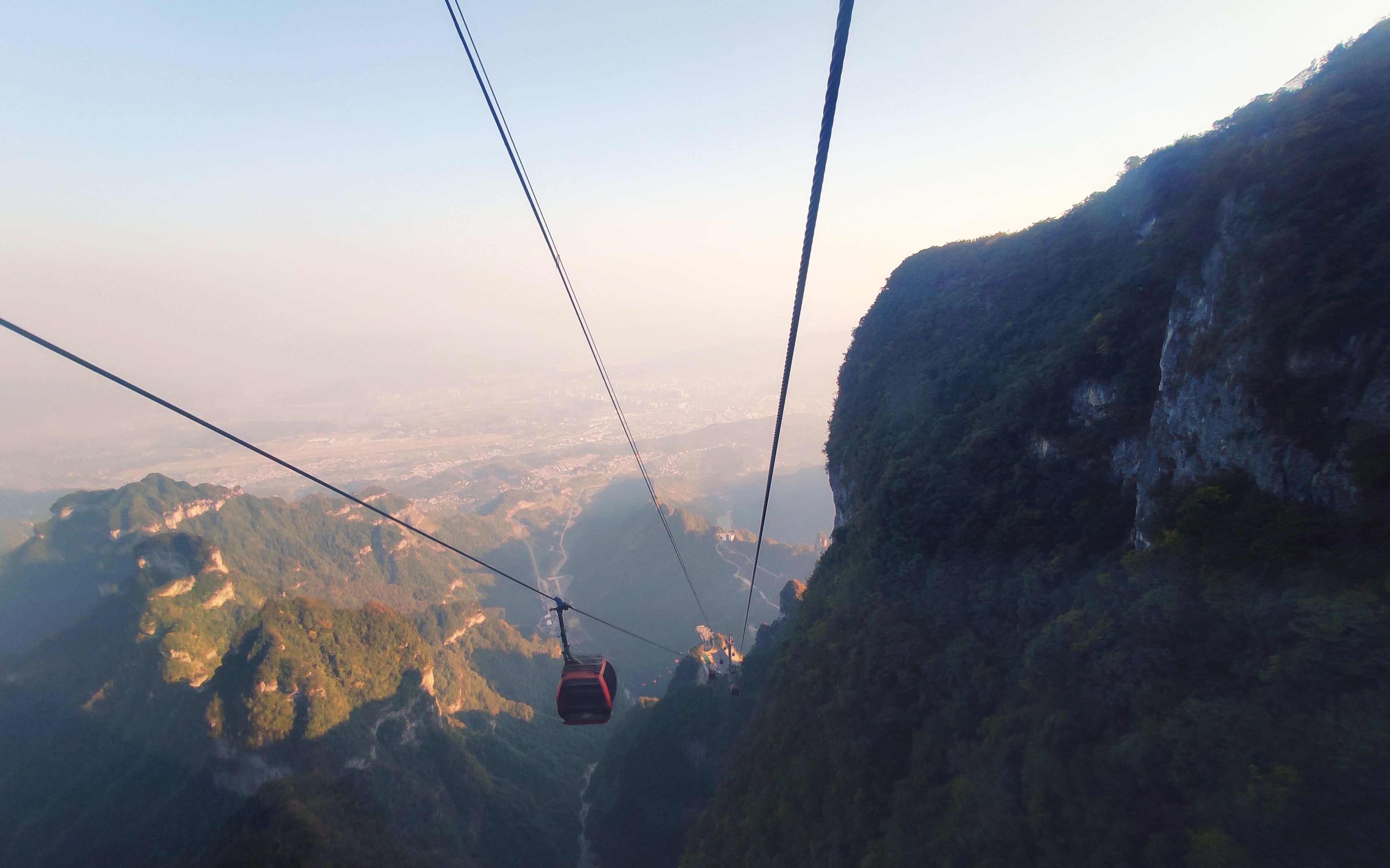 张家界天门山缆车vlog