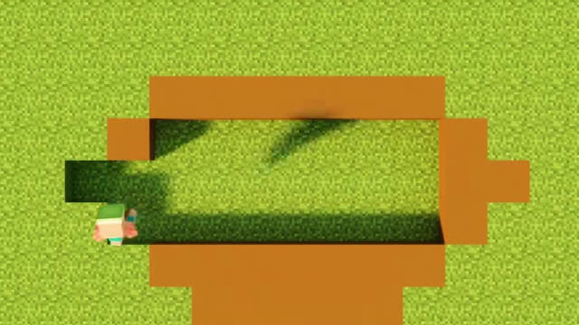 我的世界:做两个小木屋送你,这是第一个,你喜不喜欢?