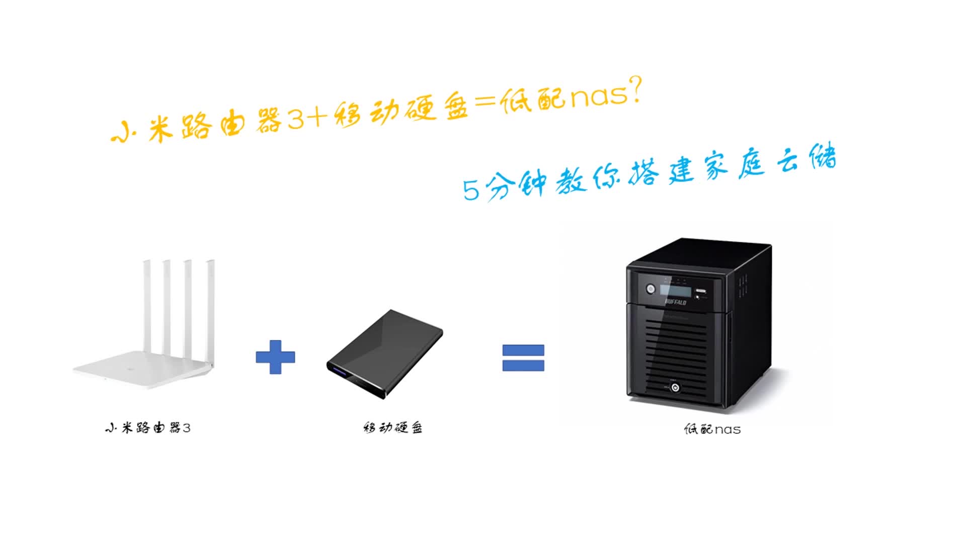 小米路由器加移动硬盘等于低配版NAS?三分钟带你玩转局域网