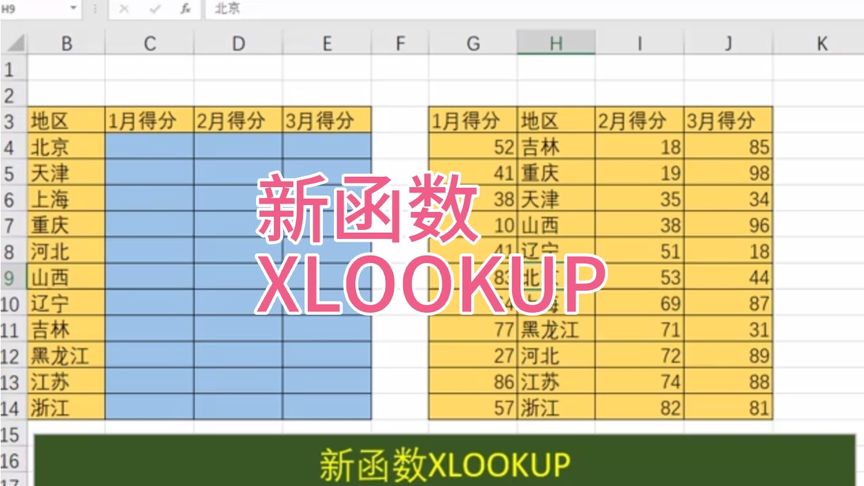 XLOOKUP和VLOOKUP有什么不同呢