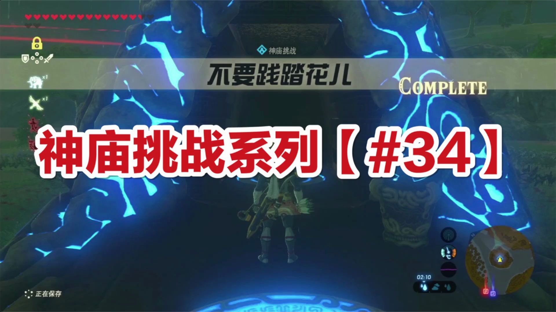 塞尔达神庙挑战系列#34【不要践踏花儿】攻略