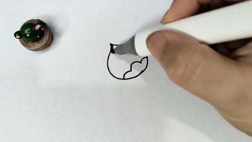 画小栗子怎么画?小栗子简笔画的画法,简单易学