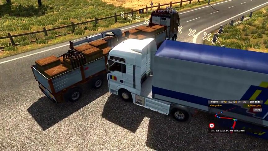 欧洲卡车模拟2:联机系列,惊喜不断 超清版