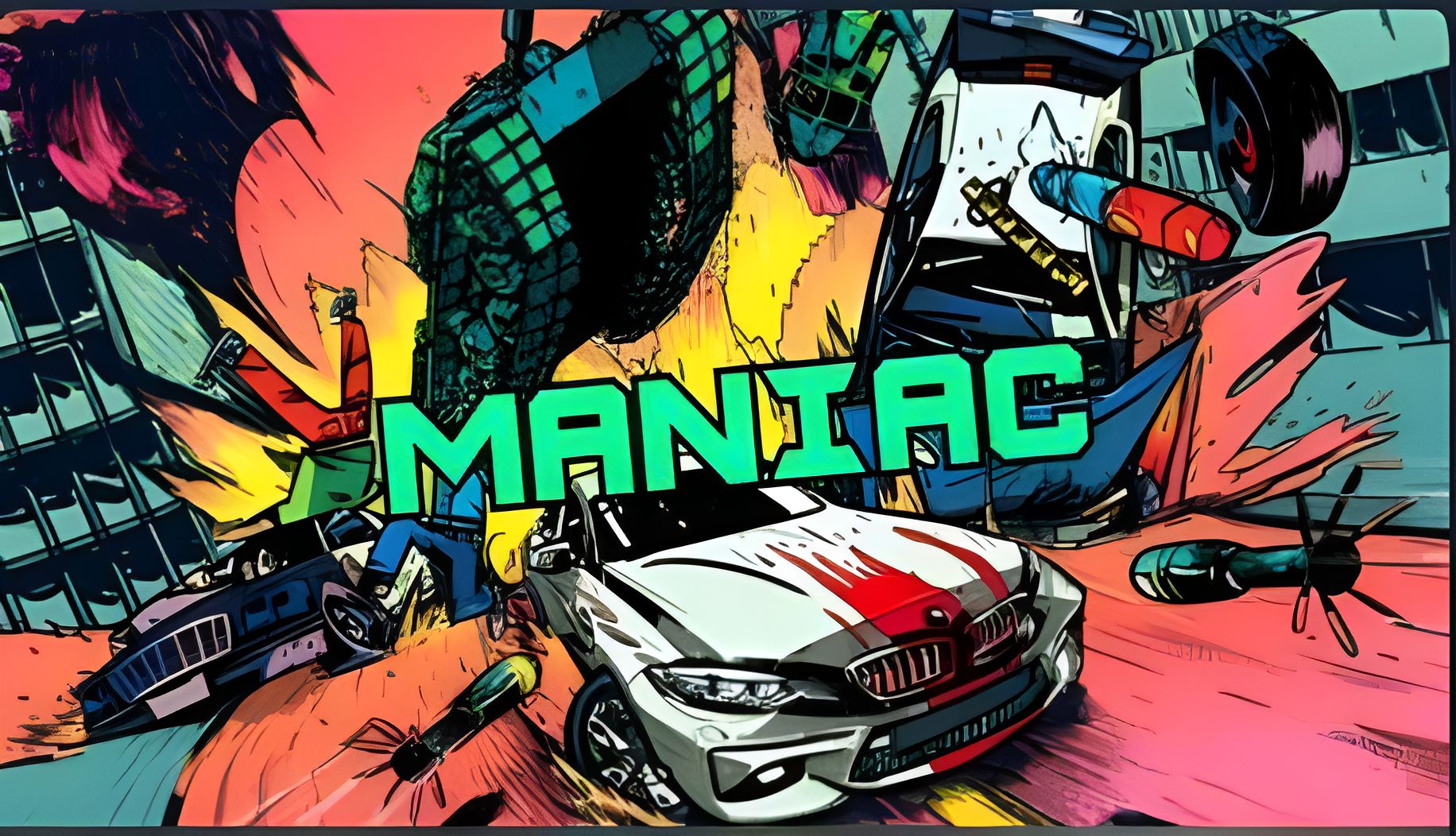 疯子模拟器!开放世界动作肉鸽游戏《Maniac》现已开启试玩,3月29号...
