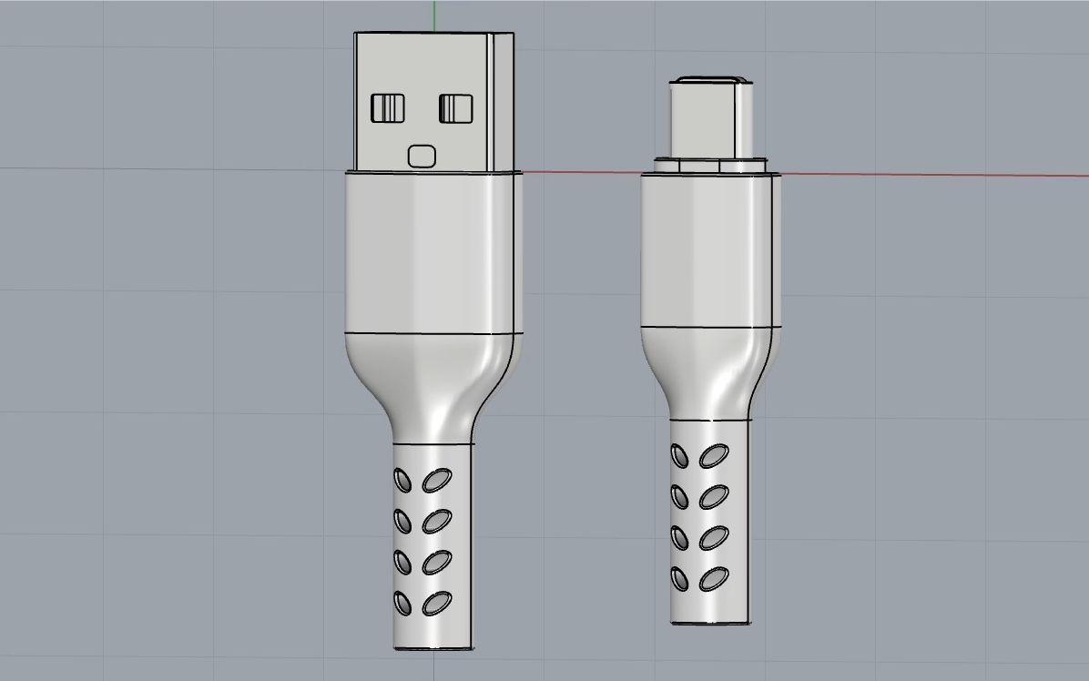 犀牛Rhino数据线建模