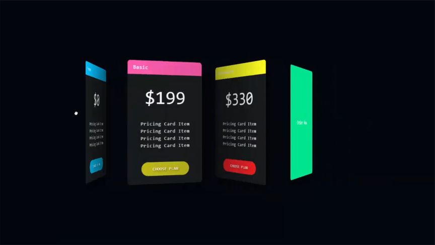 使用HTML CSS和Swiper js的触摸式3D图像或产品