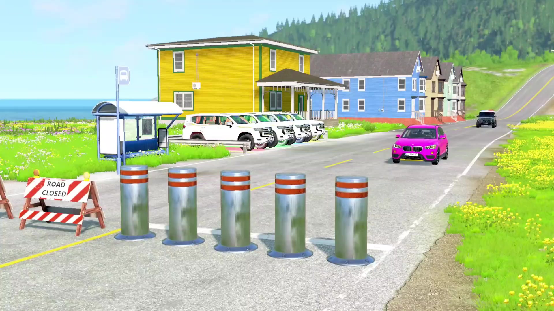 #工程车玩具 #车祸模拟器 #儿童动画