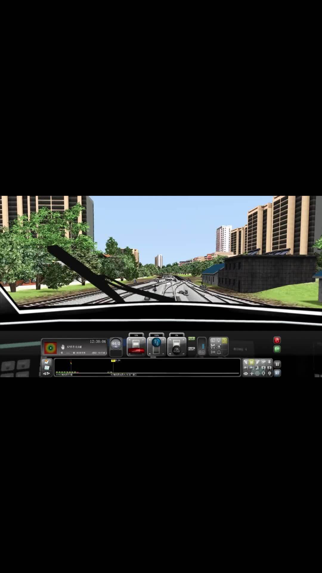 模拟高铁:衡阳西站发车,CRH380,太真实了