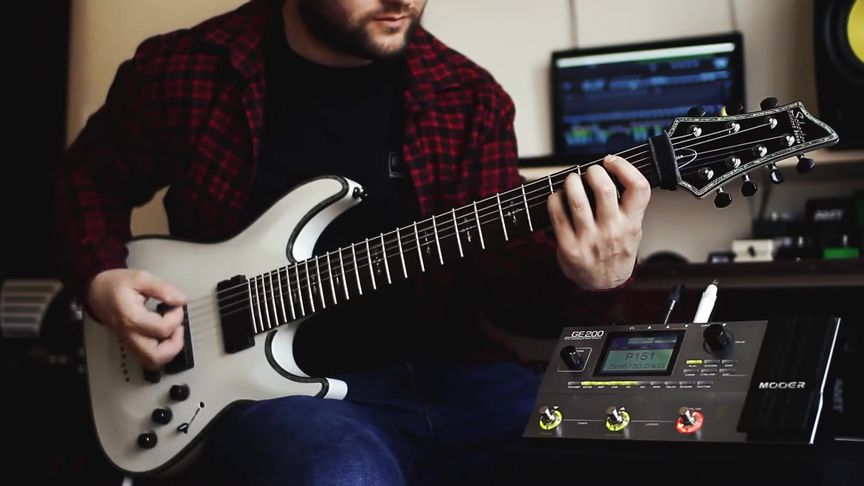 GE200高增益类音色演示试听 #电吉他效果器 #音色