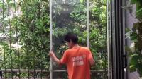 隐形全开折叠窗玻璃屋
