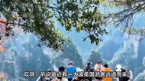 英国游客探访湖南张家界,惊叹不已:你们管这叫电梯?