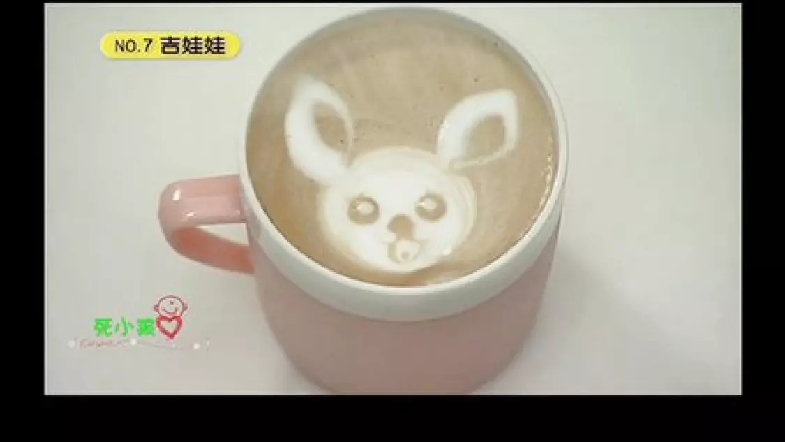 村山春奈(10年世界拉花赛冠军)咖啡拉花教学