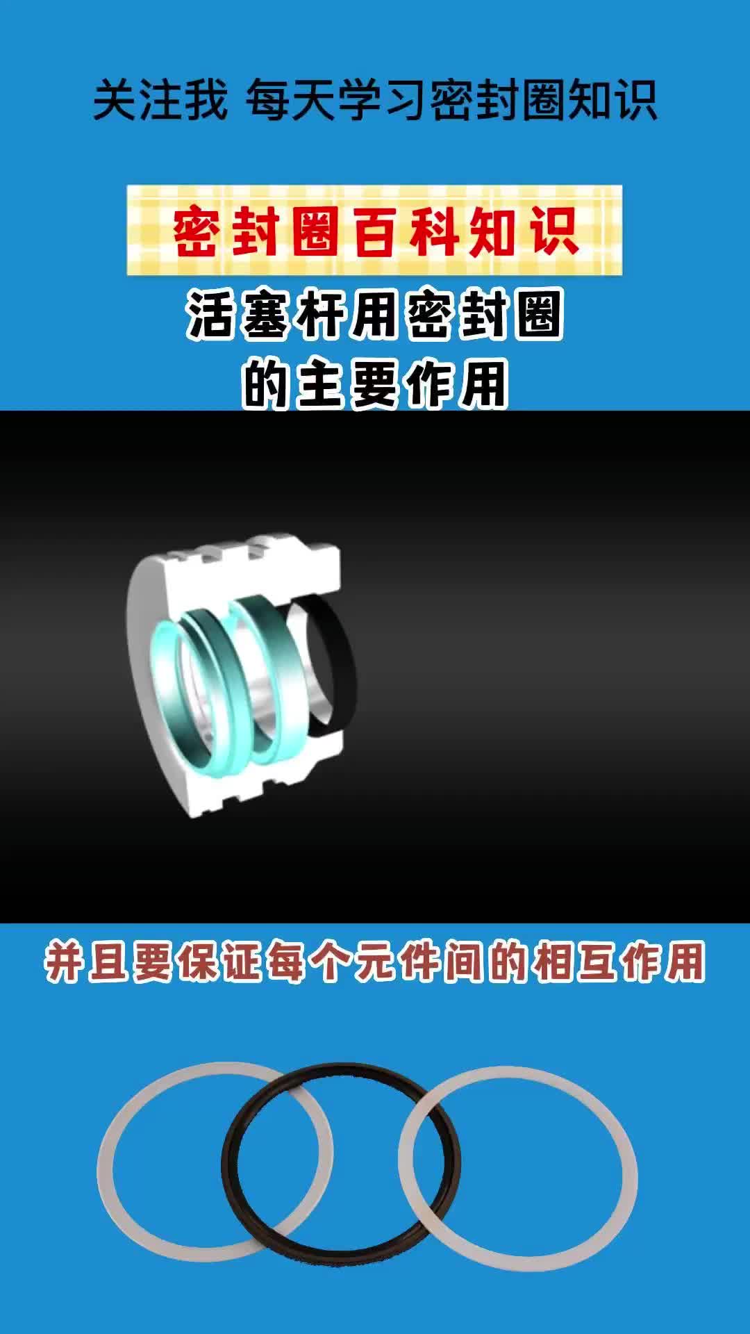 活塞杆用密封圈的主要作用