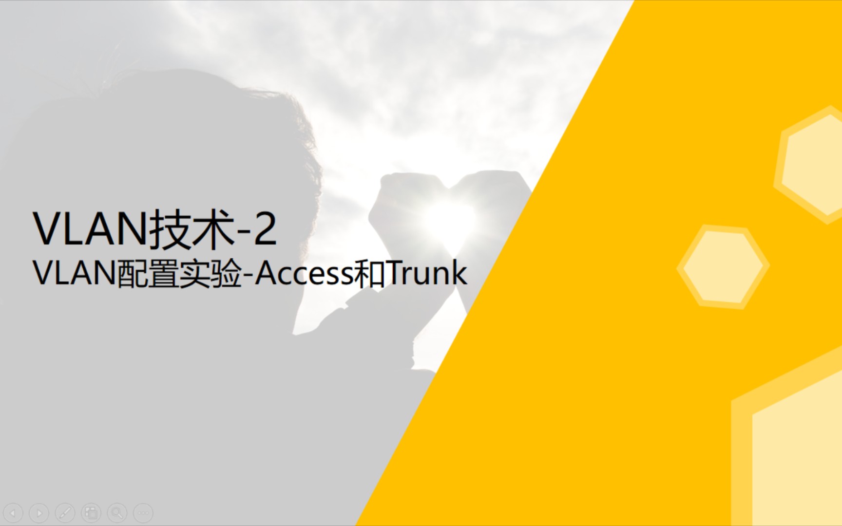VLAN技术-2-配置实验Access和Trunk接口