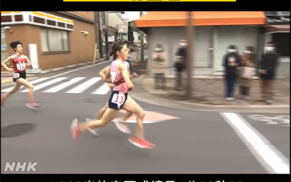 15岁天才少女朱瑛里,3公里连超17人的超人大战,9分02秒;刷新了区间...