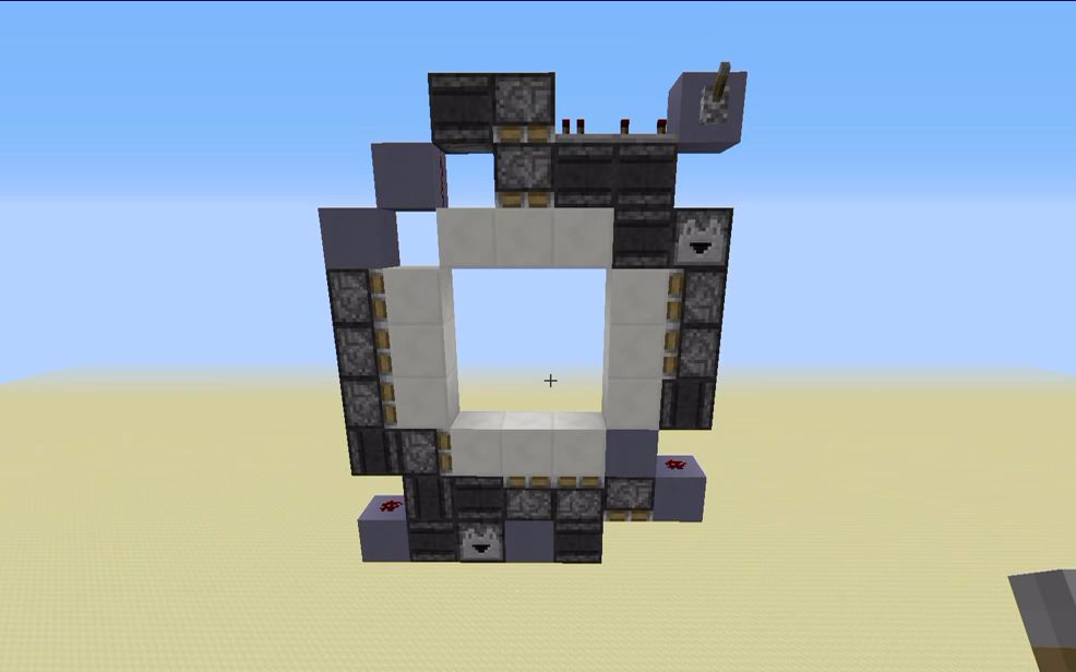 【曾经的最小】3x3活塞门(pc 1.11) 63 blocks