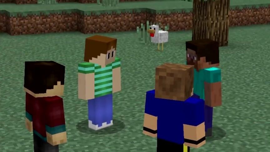 《我的世界》非常有趣,队友在游戏中还能和小伙伴聊天