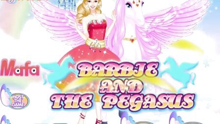 早教百科视频@芭比公主动画片大全之芭比公主和彩虹小马宝莉★芭比...