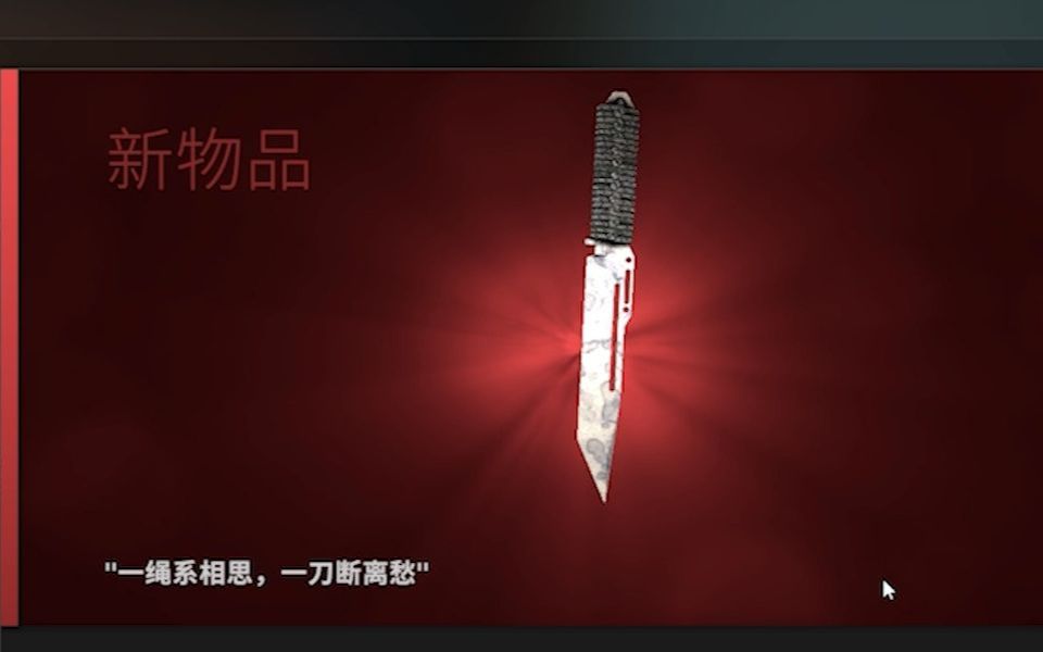 【CSGO开箱】喜欢系绳匕首吗?点赞送一把!