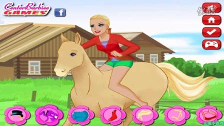 芭比公主 马背上的芭比.芭比另类风格 芭比公主动画片大全中文版