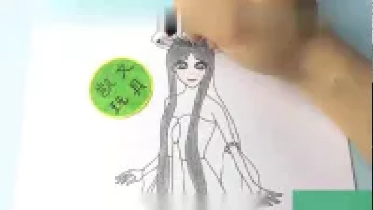 精灵梦叶罗丽仙子简笔画,画法详细简单漂亮,一起来画吧