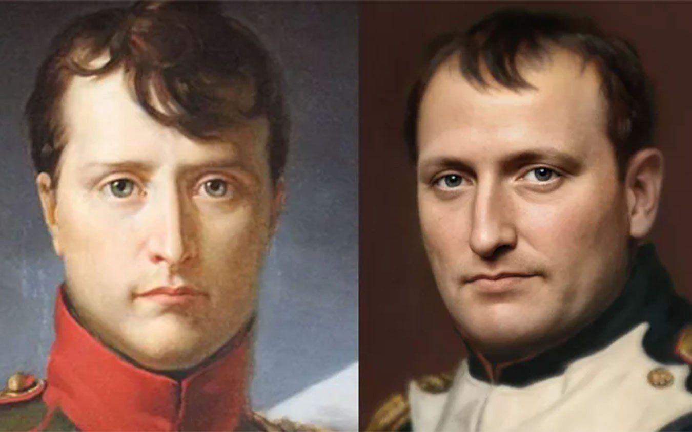 使用AI和Photoshop对一些著名西方历史人物进行的面部还原