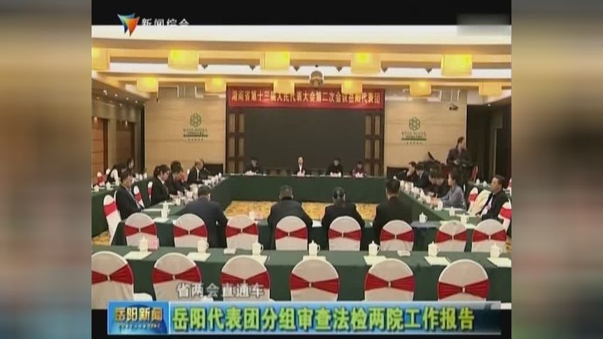 省两会直通车 岳阳代表团分组审查法检两院工作报告