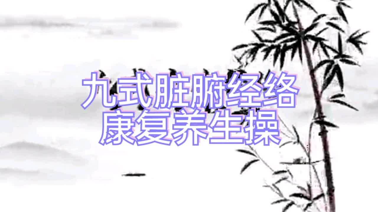 9式脏腑经络康复养生操-每天10分钟,轻松调养脾胃、疏通经络