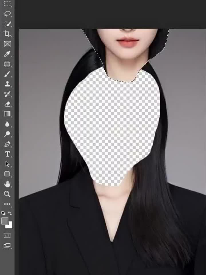 Ps照片合成换脸修图前后对比ps修图照片合成移花接木 #ps Ps照片...