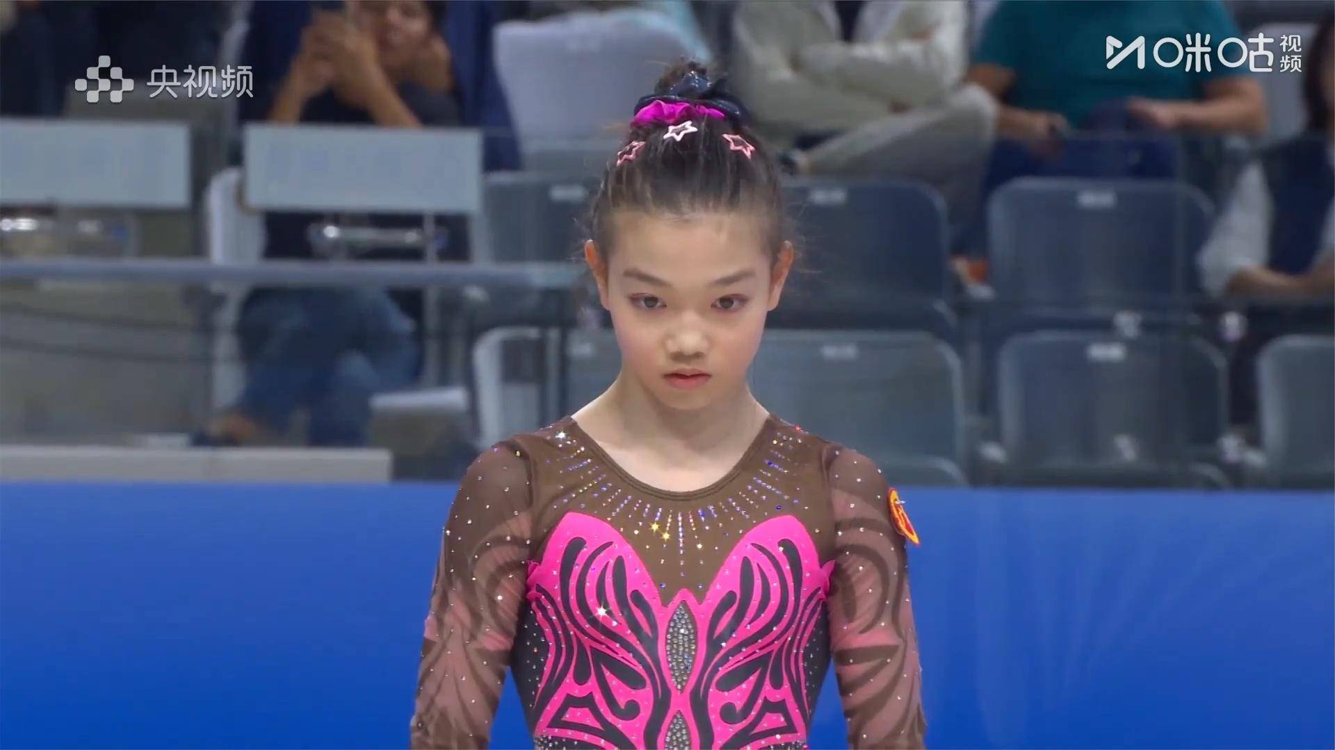 2025全运会体操女子平衡木决赛,柯沁沁14.440分夺金