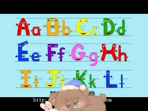 英语大小写字母歌