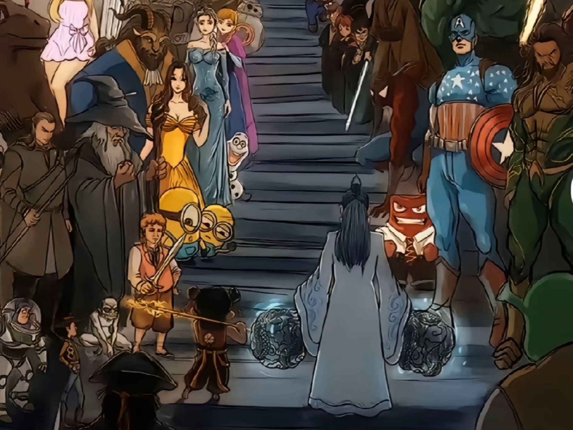 东方来了两个奇怪的面孔,哪吒票房到达110亿,冲击全球电影票房前十,...