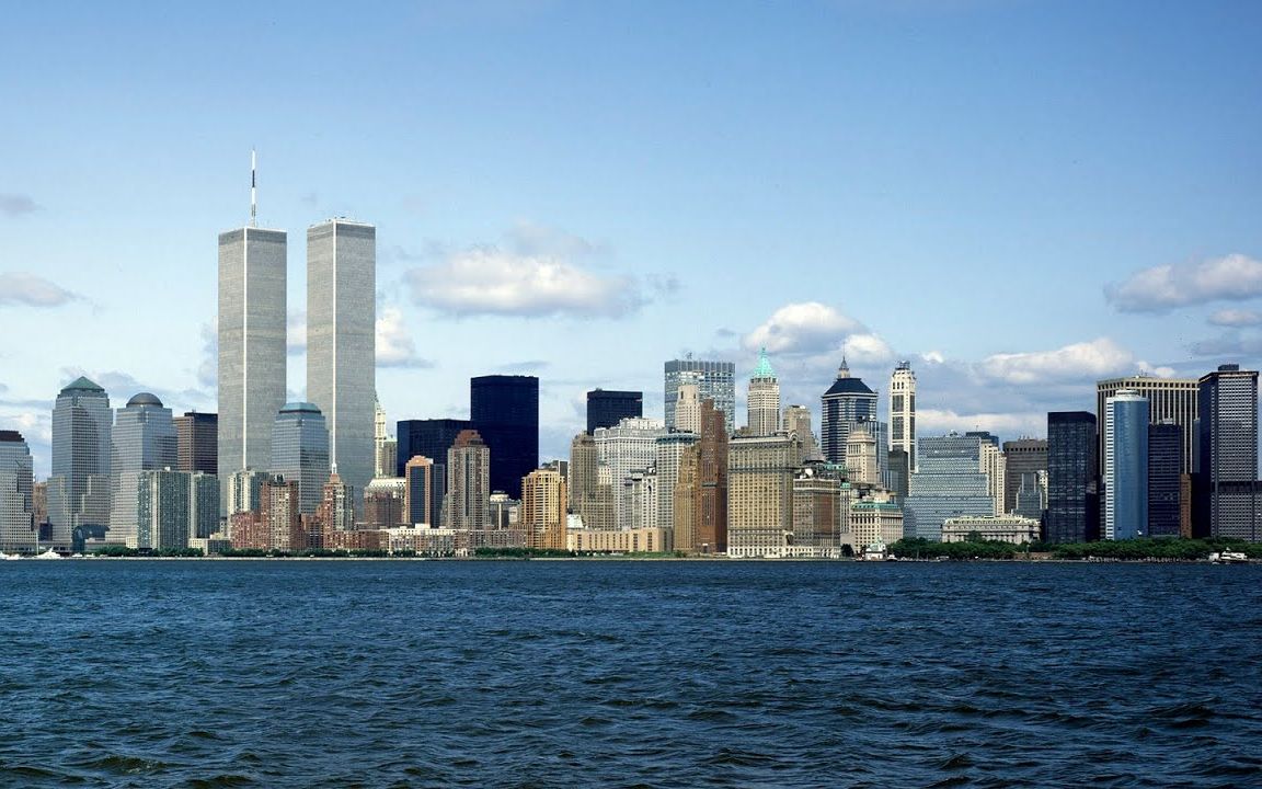 美国世贸中心双子塔历年变迁:The Twin Towers in the 60's, 70's, 80's, ...