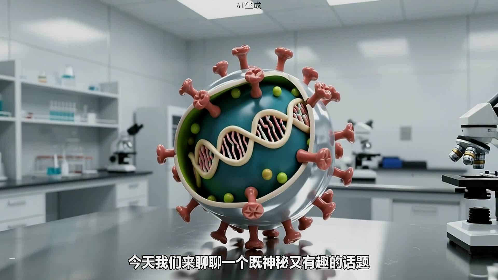 病毒无细胞结构,究竟有何秘密?揭秘生命起源谜团