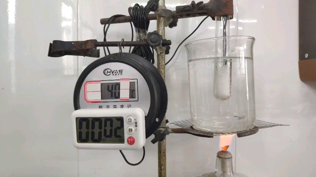 海波熔化实验视频