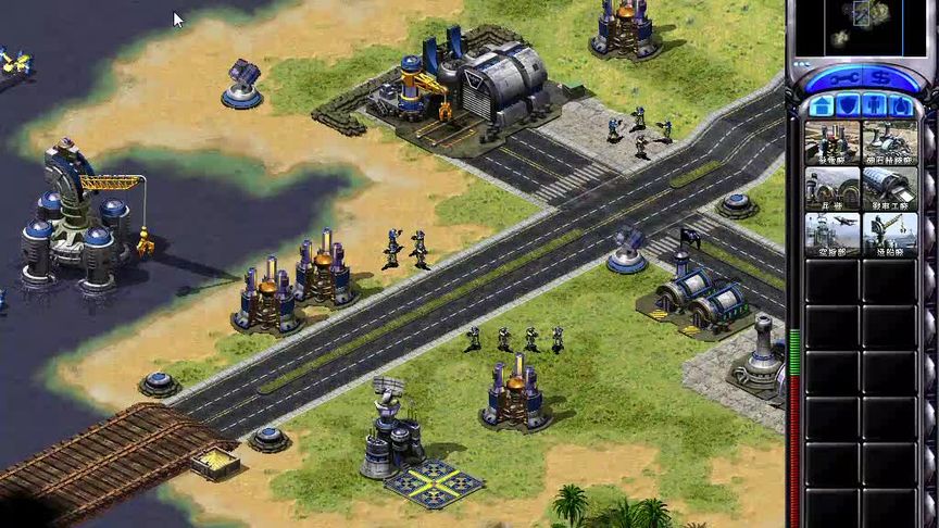 红警2 盟军任务模式核爆辐射尘 三波光棱坦克速推