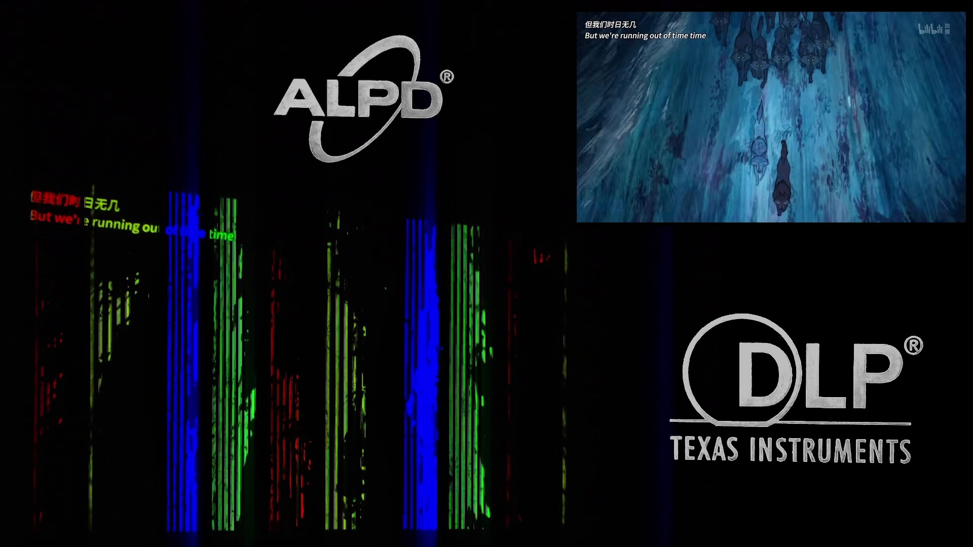 为什么拍摄投影屏幕会有彩条?利用卷帘快门研究一下DLP技术