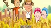 可可小爱:稻草人不眠不休守护着稻田,终于迎来大丰收