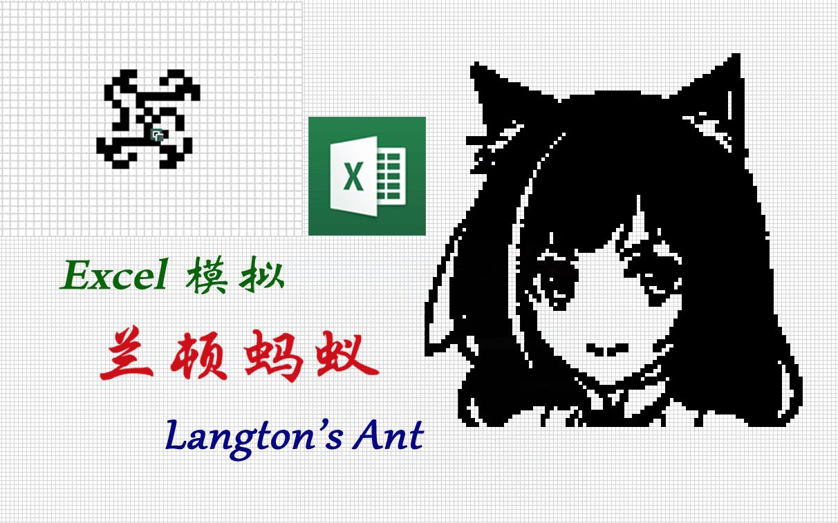 【Excel】使用VBA实现兰顿蚂蚁