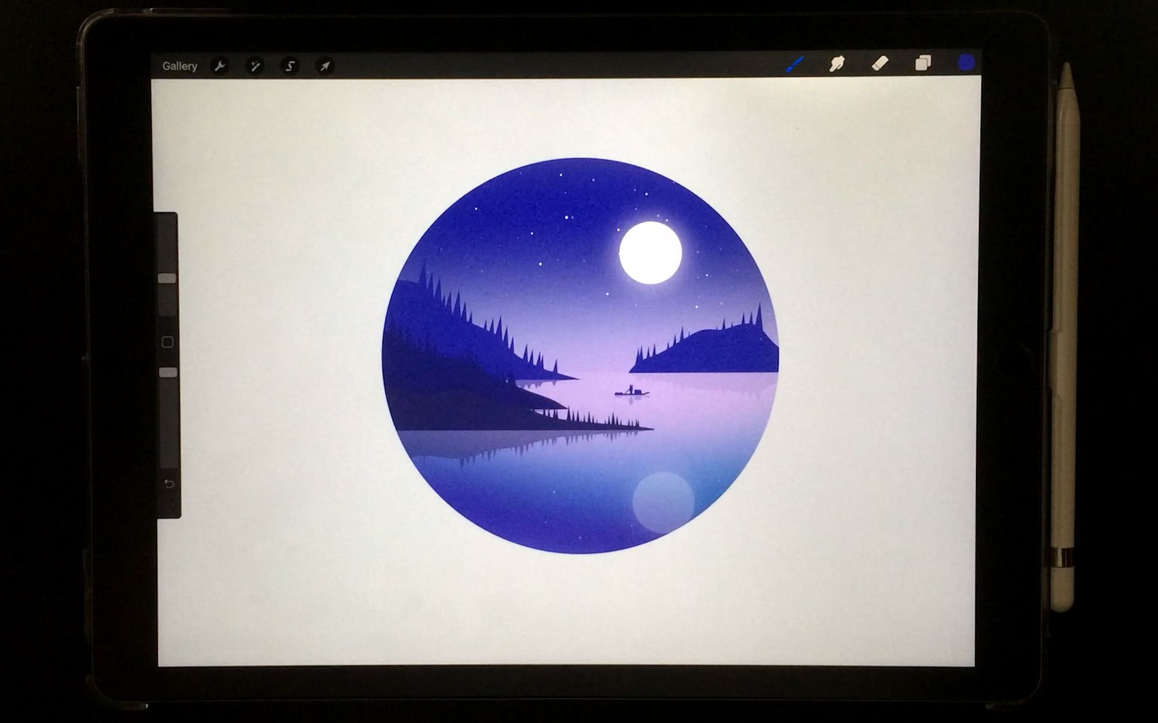 【iPad绘画】Procreate 2019.9.16 跟我一起画插画