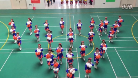 郭艺然再次参加黄岛区2016年中小学生校园啦啦操比赛